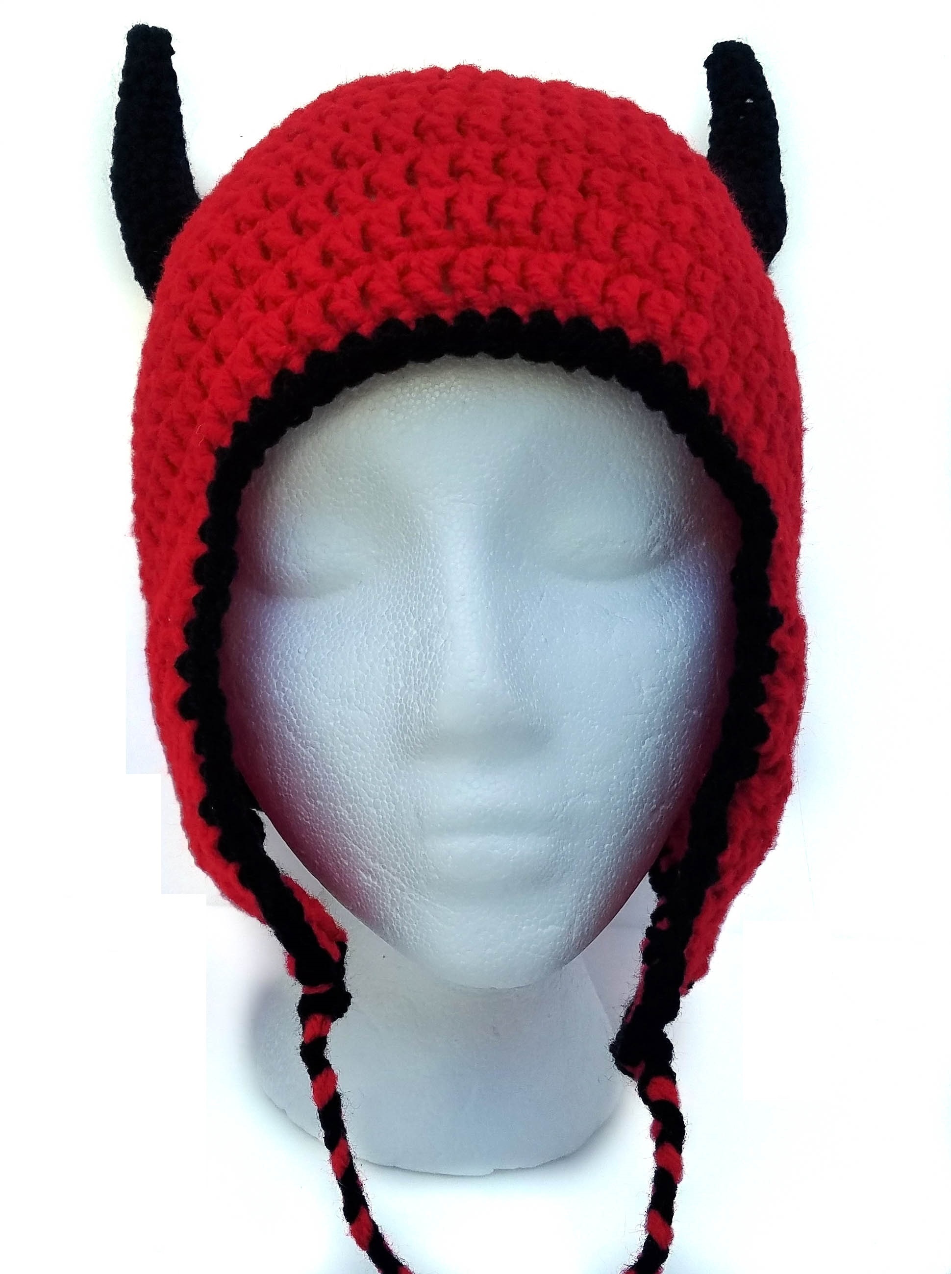 Devil Hat Crochet Pattern - My Fingers Fly